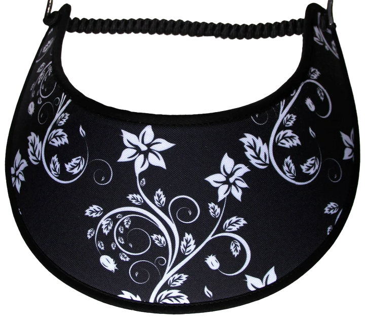 Black & White – www.ladiessunvisors.com